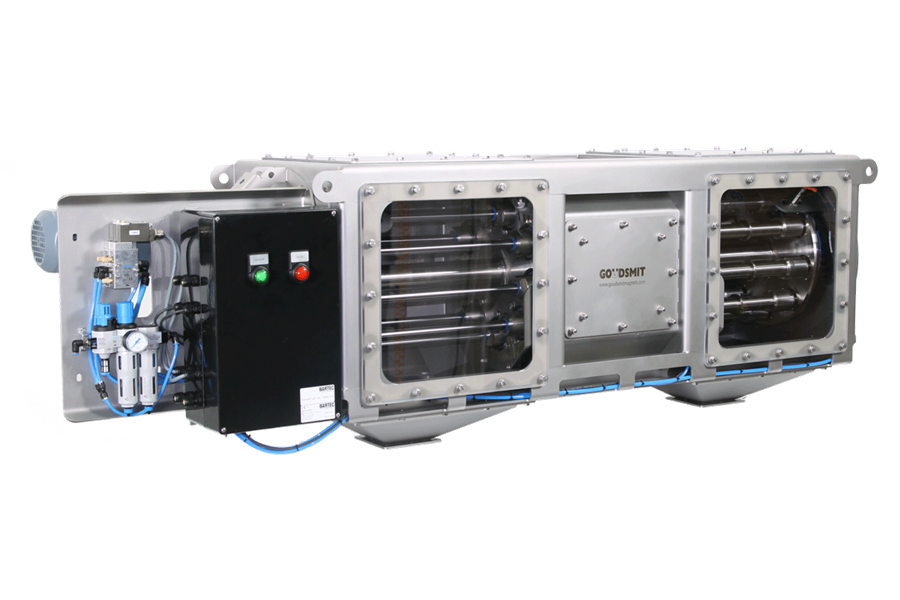 Rotating Cleanflow - automatic continuous - Goudsmit Magnetics