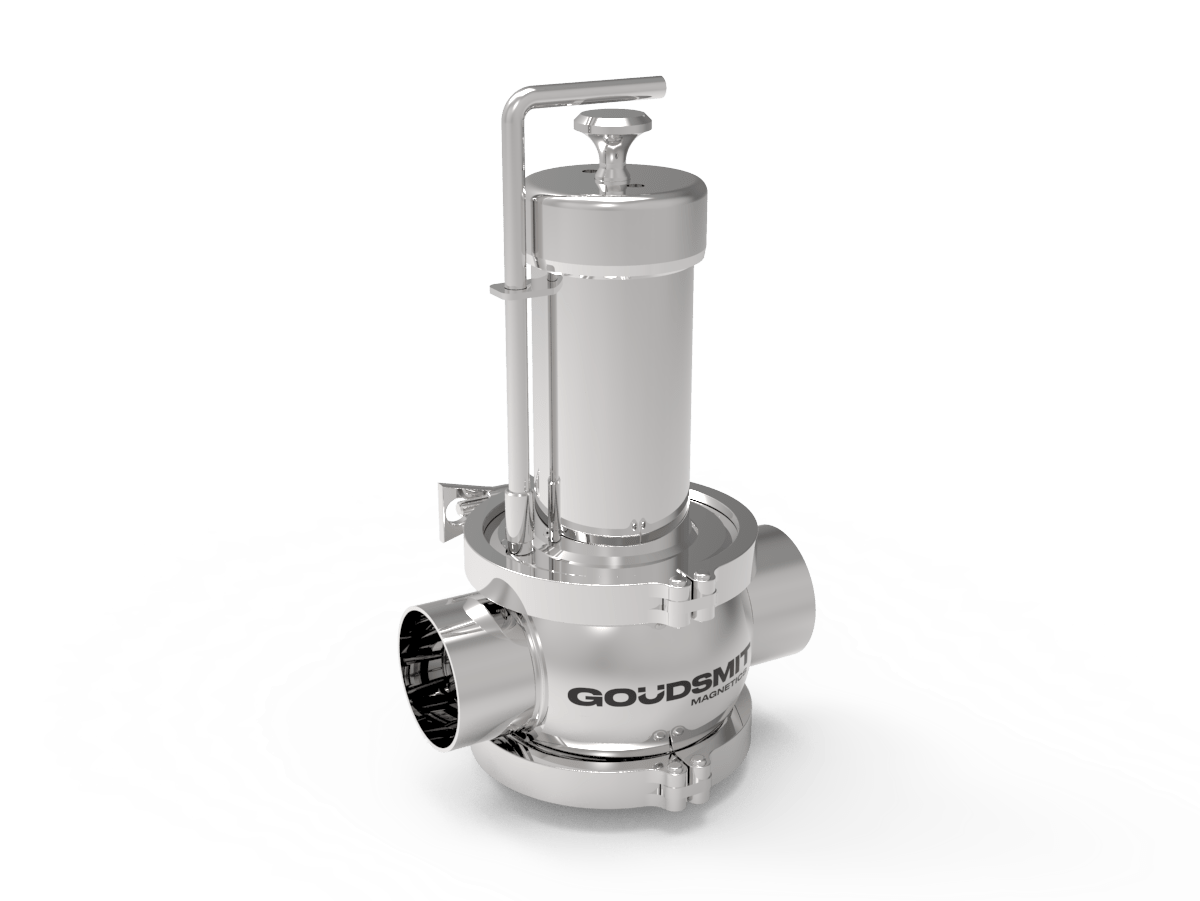 Magnetic filter - hygienic - single bar - DN65 - Magnetic filters ...