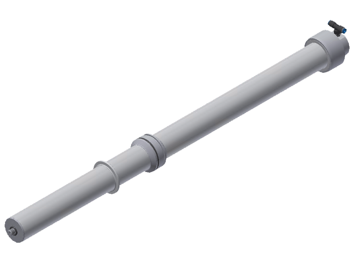 Pneumatic magnetic bar - N42SH-Ø51,4 mm - SH - SRCD3232 - Rotating ...
