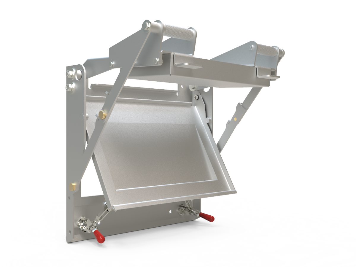 Add-on chute magnets - 608 mm - Goudsmit Magnetics