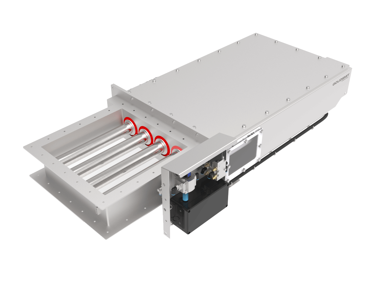 Cleanflow - automatisch discontinu reinigend - statisch - #400 mm ...