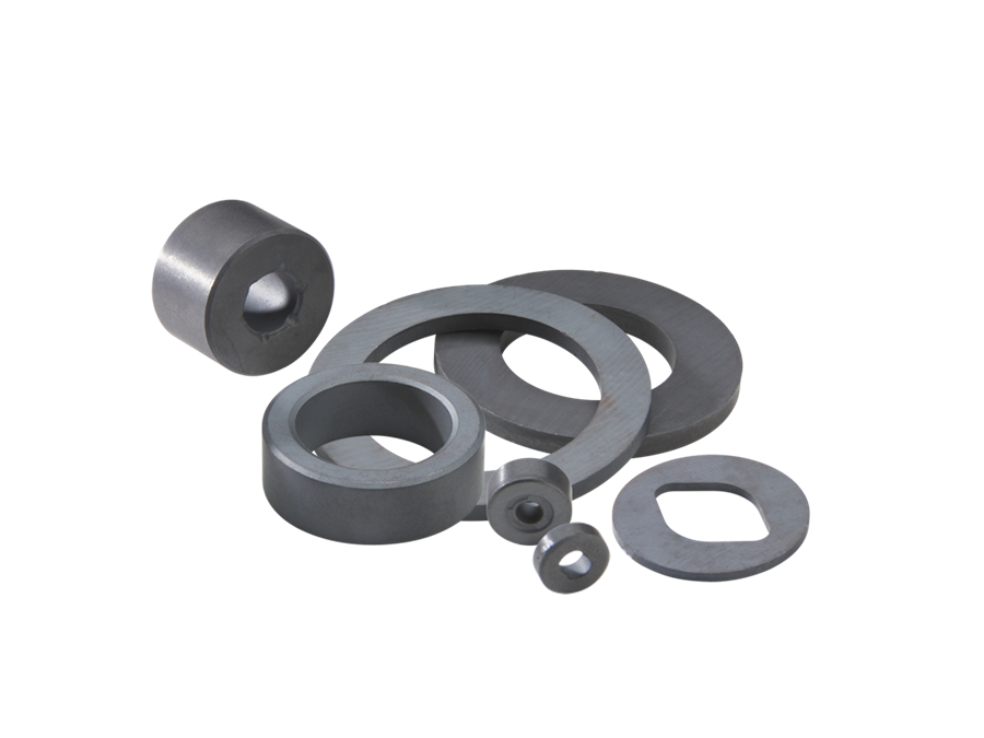 Custom ferrite magnet - Ring - Hard ferrite (ceramic) magnets - custom ...