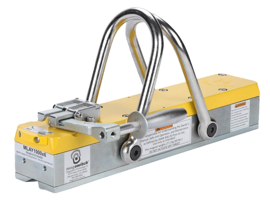 Manually switched permanent magnetic lifters - Goudsmit Magnetics
