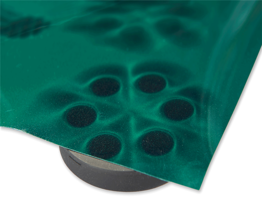 Magnetic viewing film: visualizes magnetic poles | Goudsmit Magnetics ...