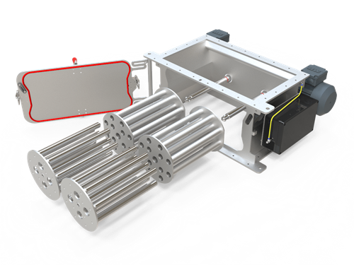 Cleanflows - manual cleaning - Rotating - 520x300 mm - Goudsmit Magnetics