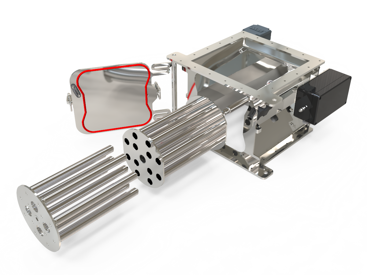 Cleanflows - manual cleaning - Rotating - #300 mm - Goudsmit Magnetics