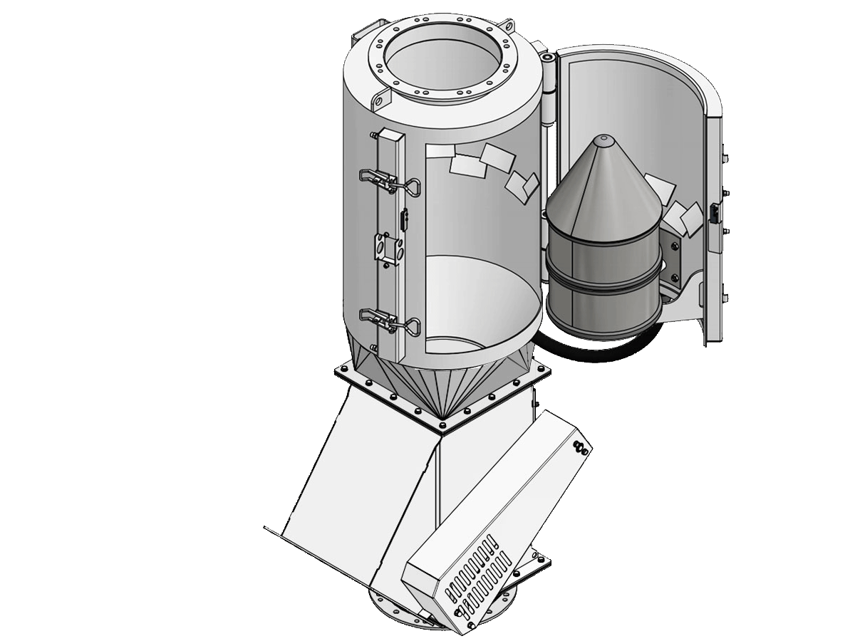 Electro bullet magnets - 150 m³/h - Goudsmit Magnetics