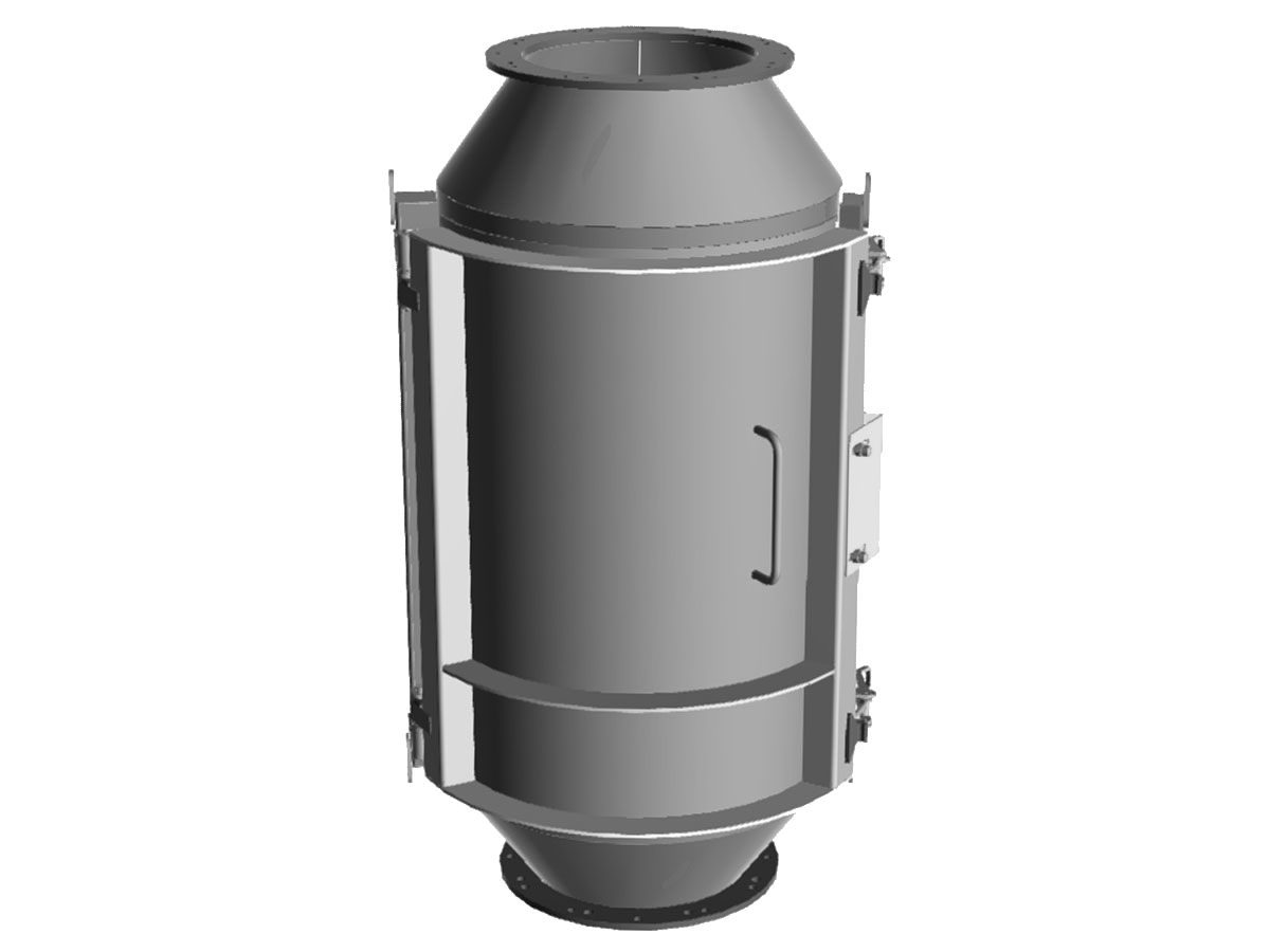 Permanent bullet magnet - ferrite - 100 m³/h - Goudsmit Magnetics