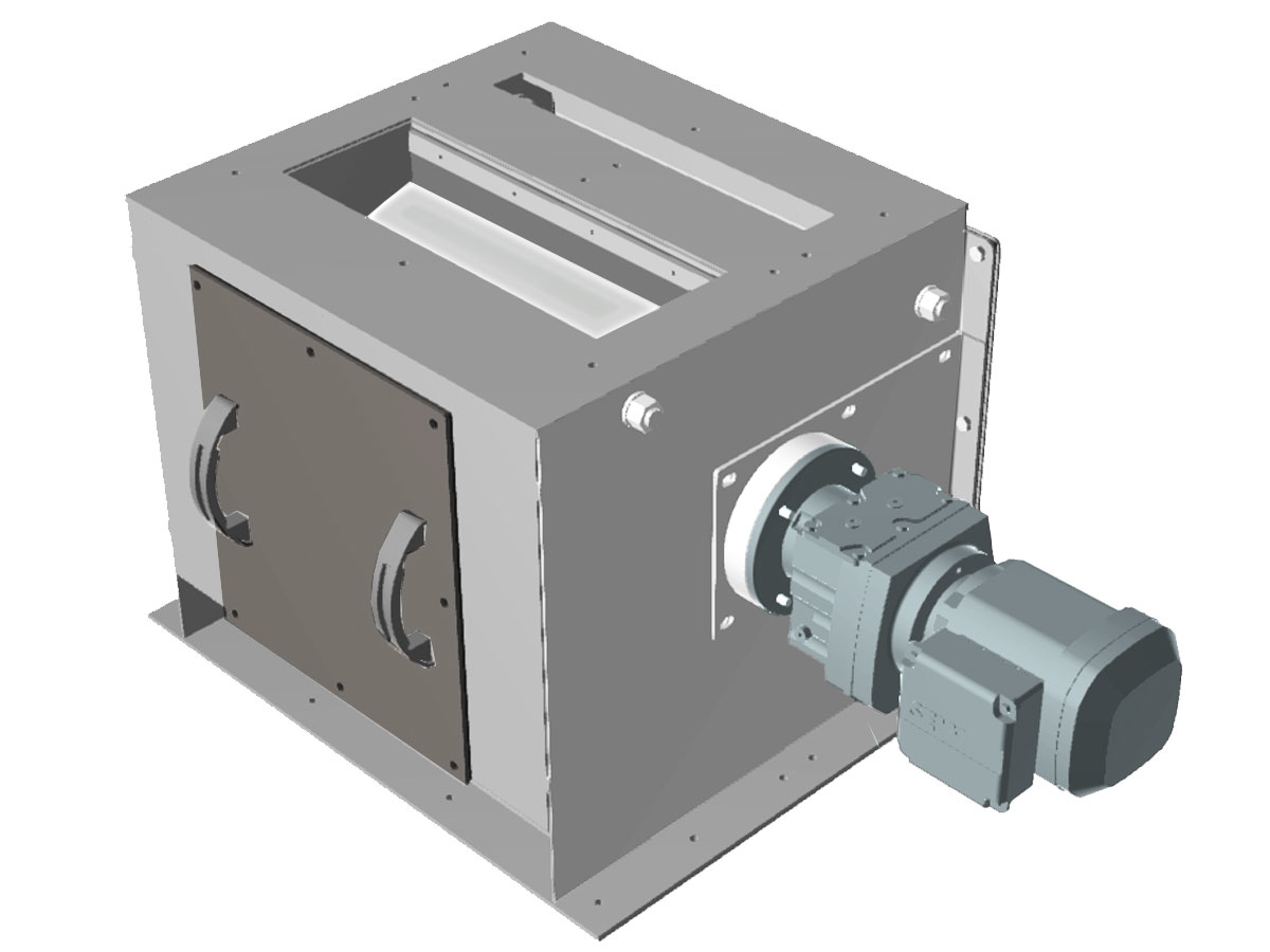 Magnetic drum separators in housing - basic type - 35 m³/h - Goudsmit ...