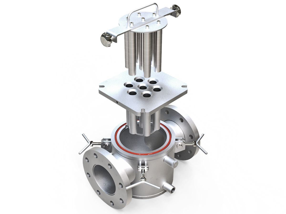 Magnetic filters - double-walled - manual cleaning - DN100 acc. EN 1092 ...