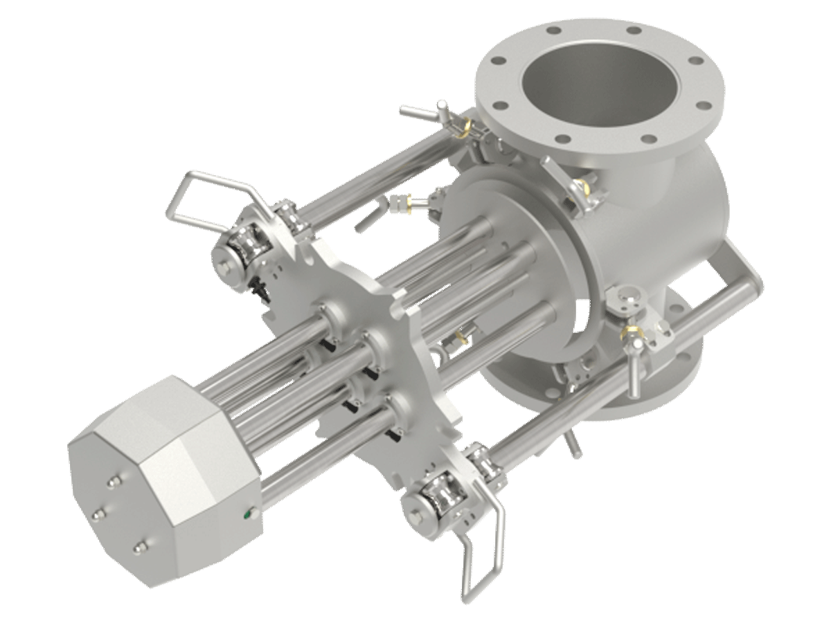 Magnetic filters - industrial - semi-automatic cleaning - DN200 ...