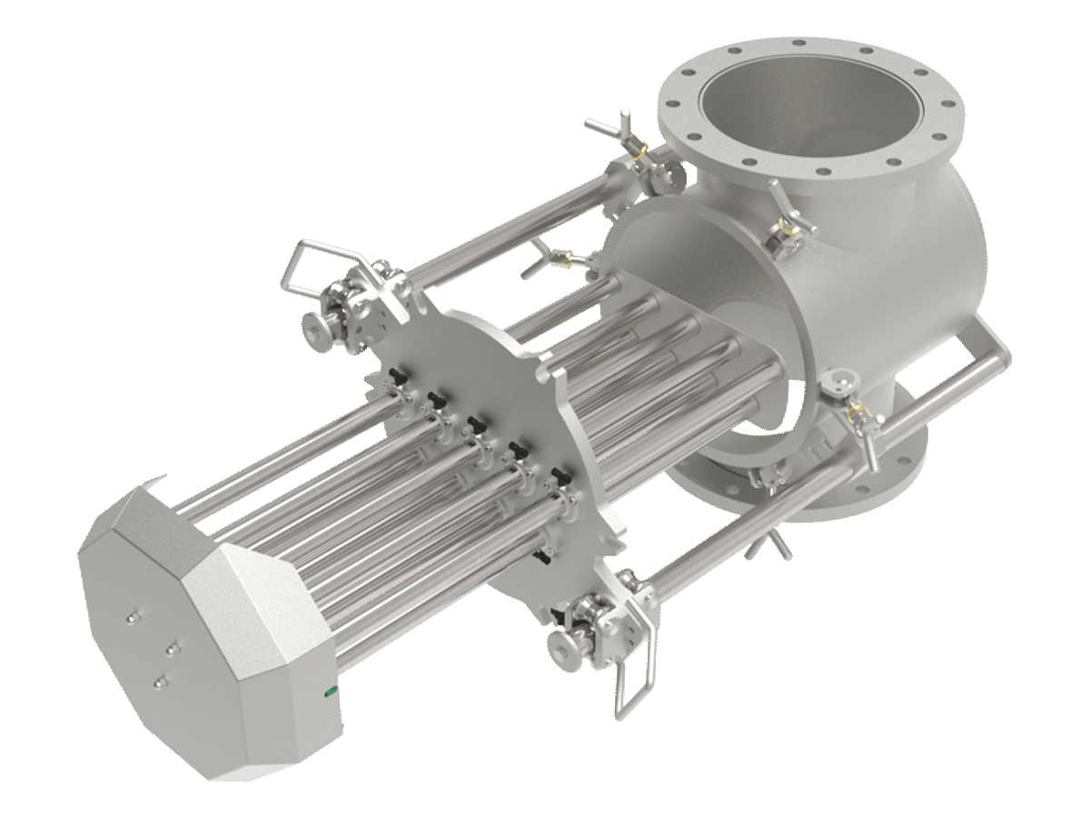 Magneetfilters - industrieel - semi-automatisch reinigend - DN300 ...