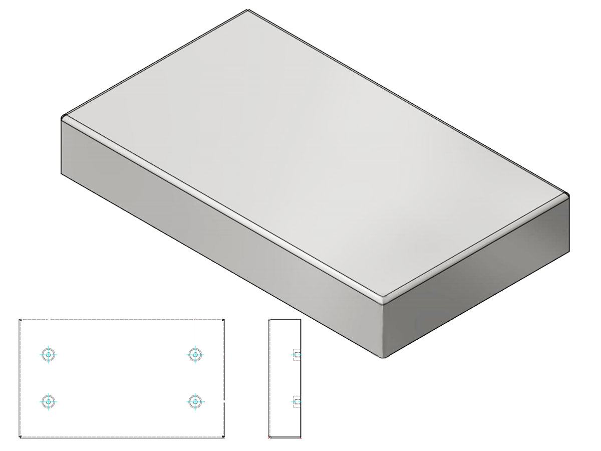 Plate magnets - neodymium - 350 mm - Goudsmit Magnetics