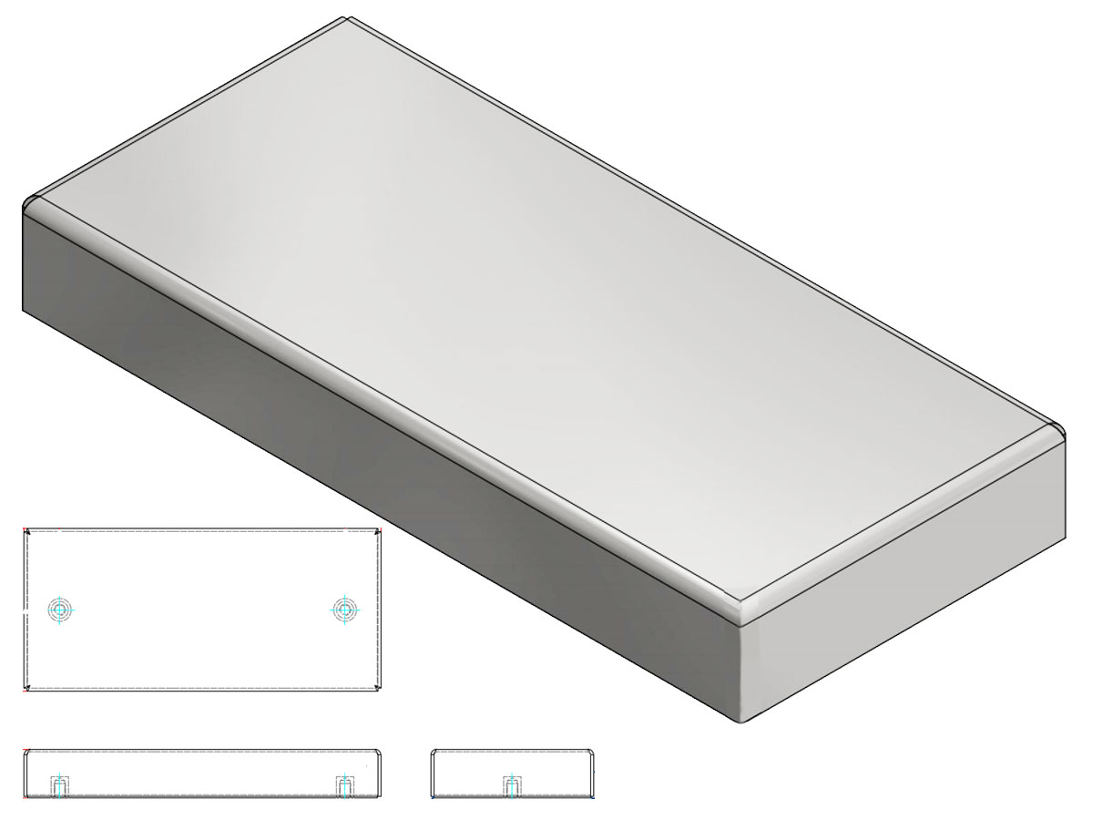 Plate magnets - neodymium - 250 mm - Goudsmit Magnetics