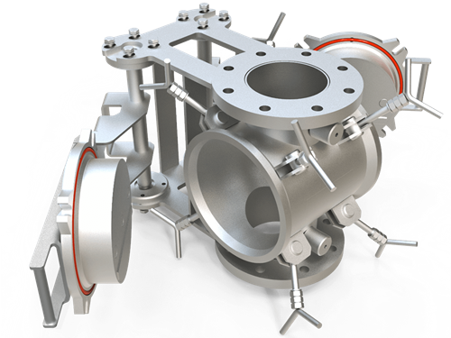 Magnetic filters - industrial - external pole - DN125 - Goudsmit Magnetics