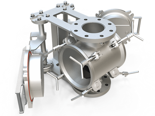 Magnetic filters - industrial - external pole - DN100 - Goudsmit Magnetics