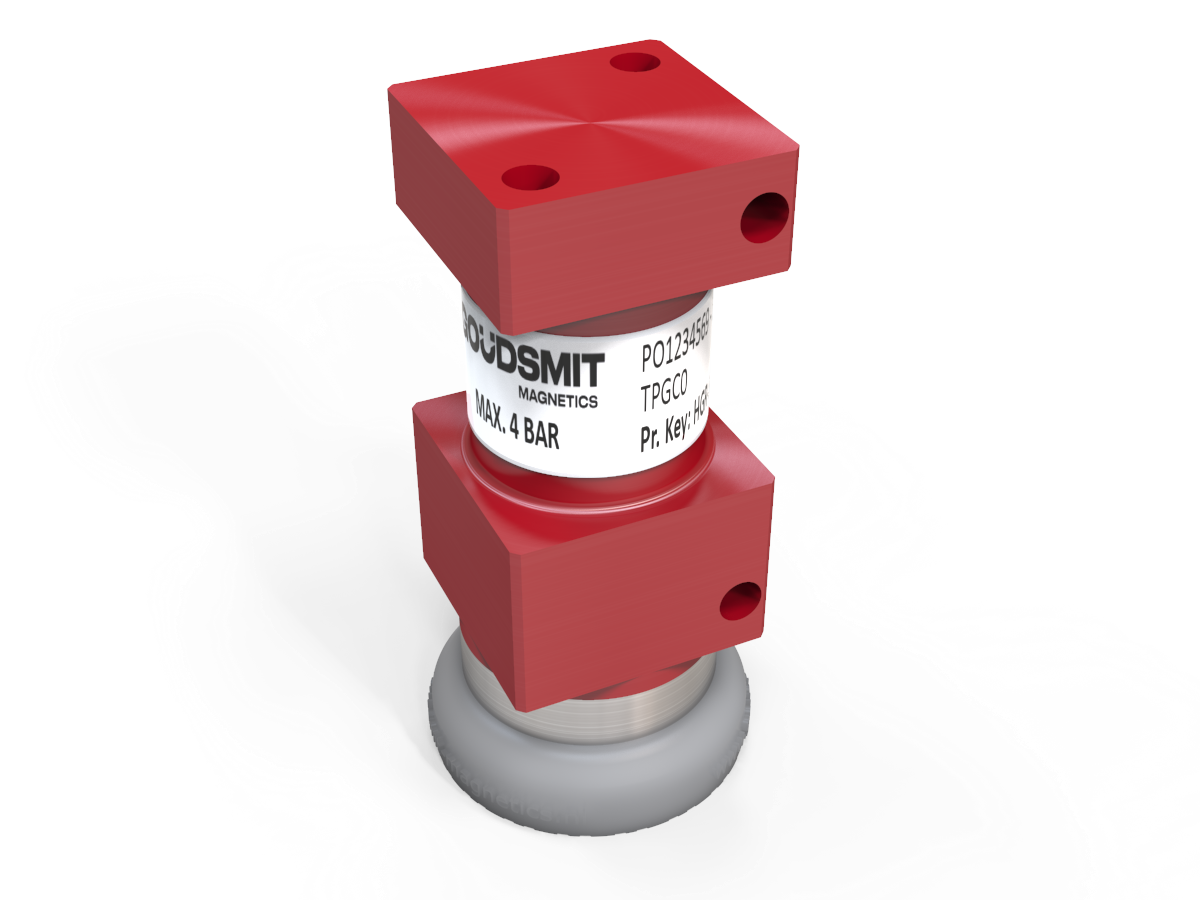 Pneumatic magnetic grippers - 24 mm - Goudsmit Magnetics