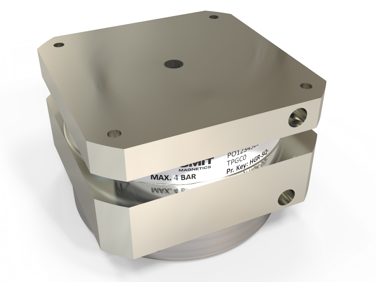 Pneumatic magnetic grippers - 100 mm - Goudsmit Magnetics