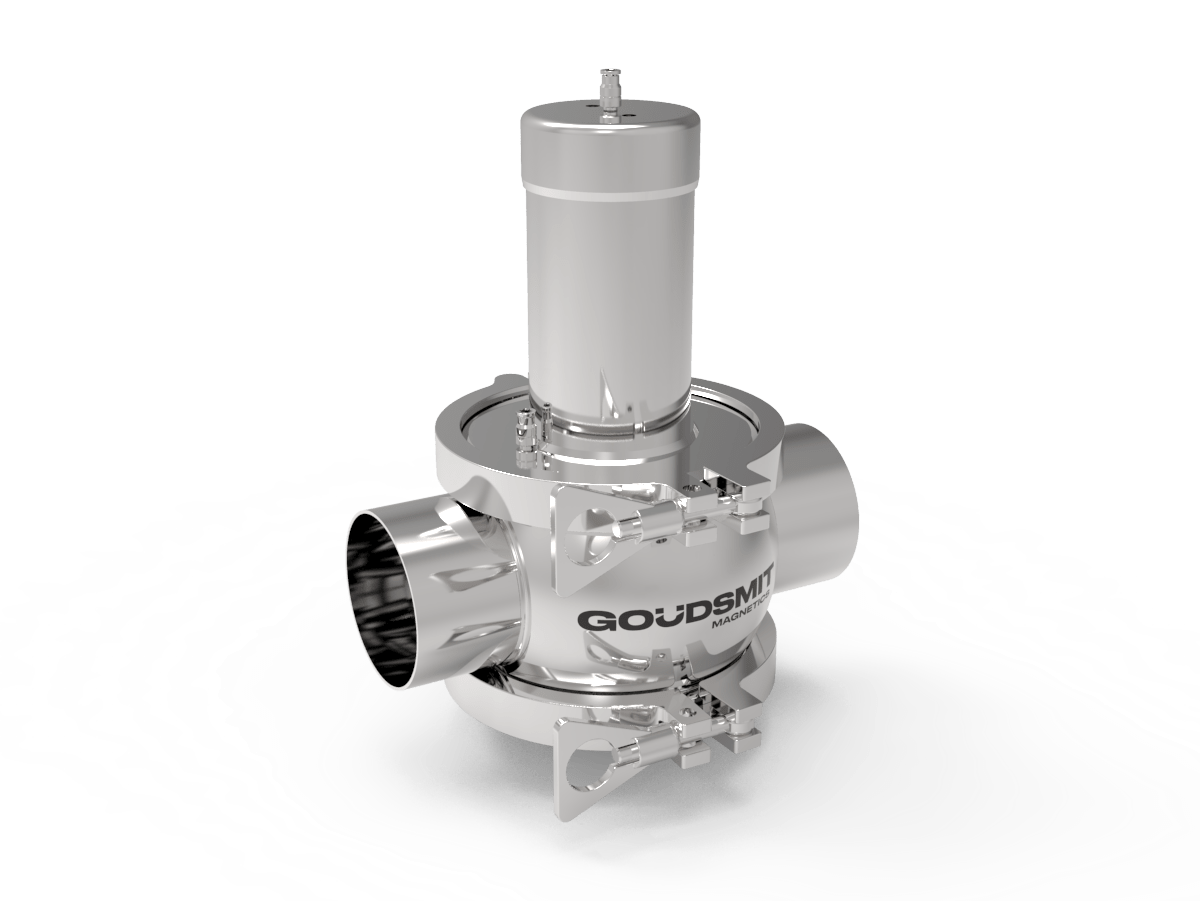 Magnetic filters - hygienic - Clean In Place - DN100 - Goudsmit Magnetics